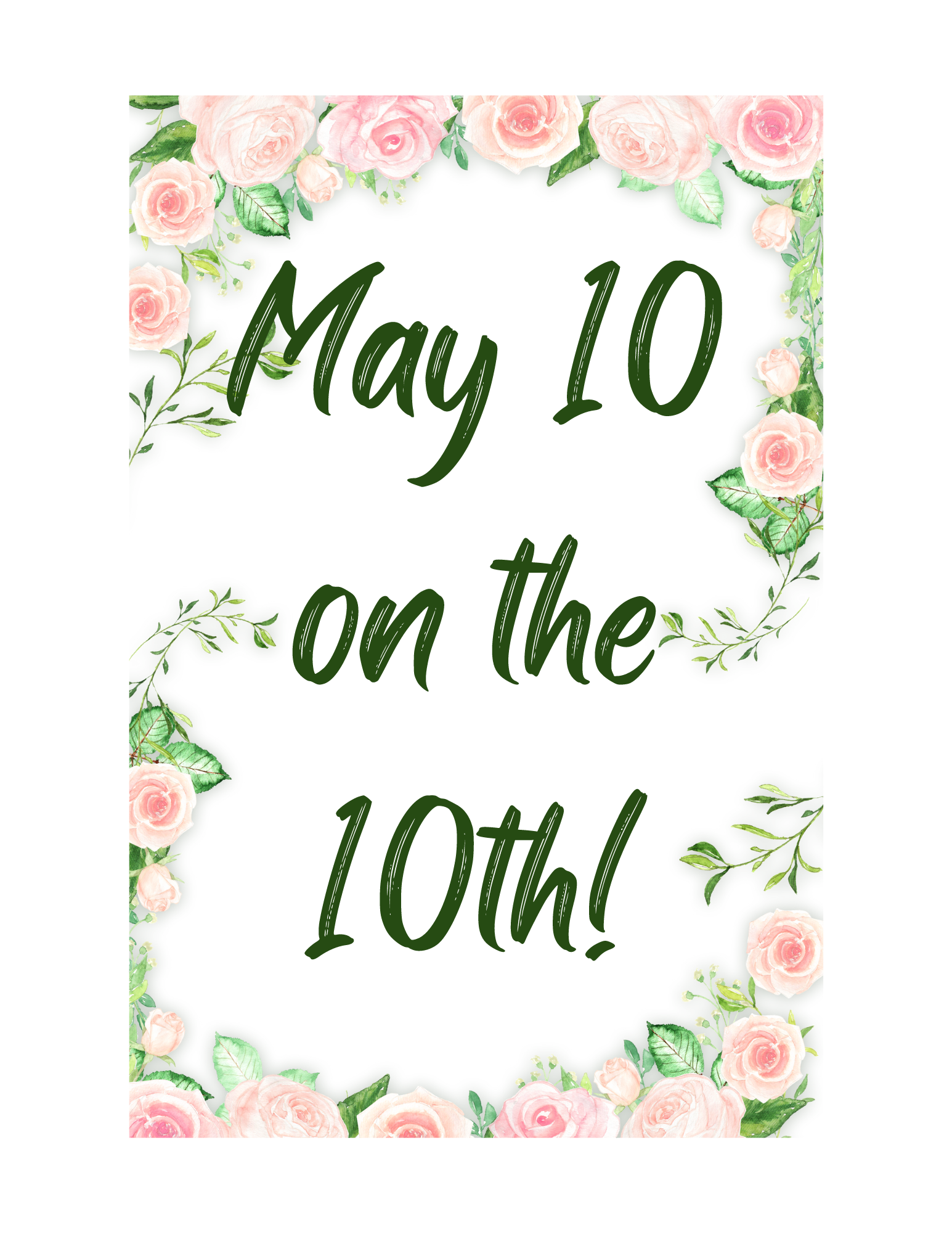 10 on the 10th: May! - Marsha in the Middle